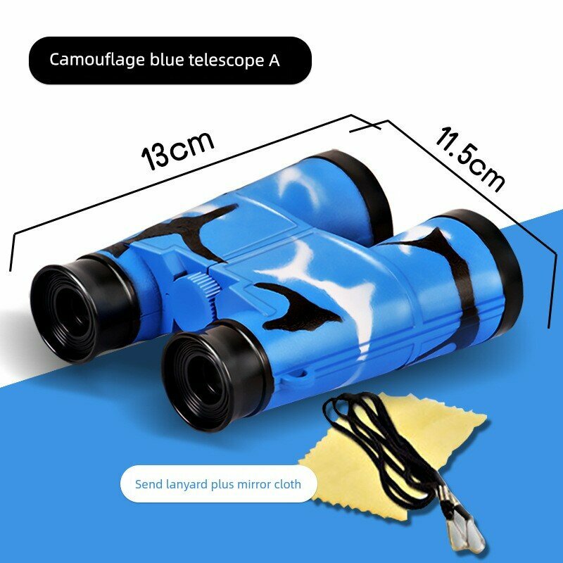 Телескоп для детей от 3 до 10 лет, камуфляжная версия для детей от 6 до 12 лет, специальная развивающая игрушка для