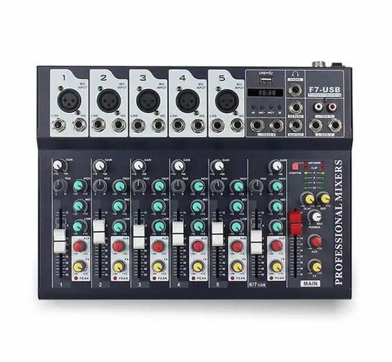 LBS-F07 Микшер, 7 каналов, Foix