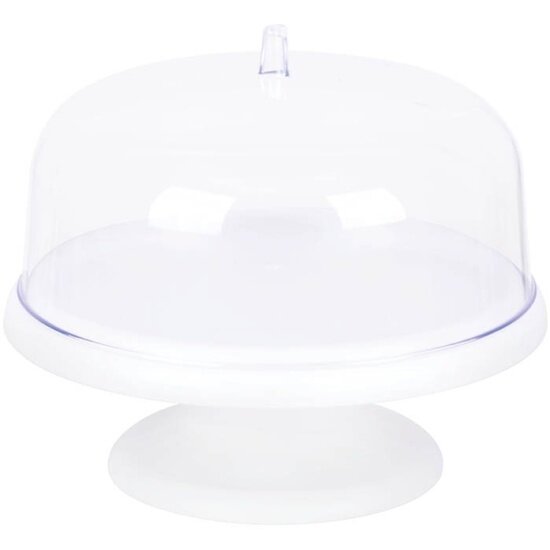 Тортница на ножке Idea М 1119 Белый