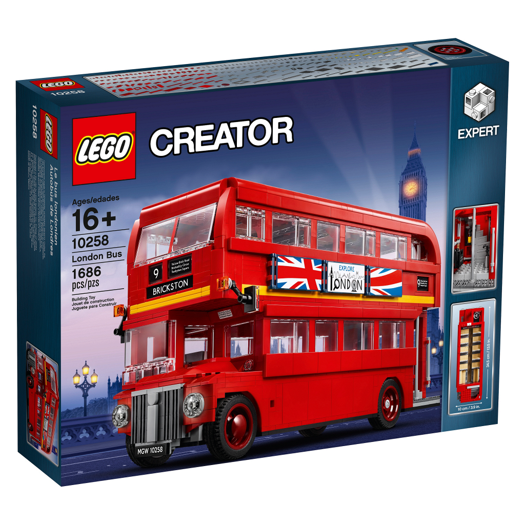 Конструктор LEGO Коллекционные наборы 10258 Лондонский автобус