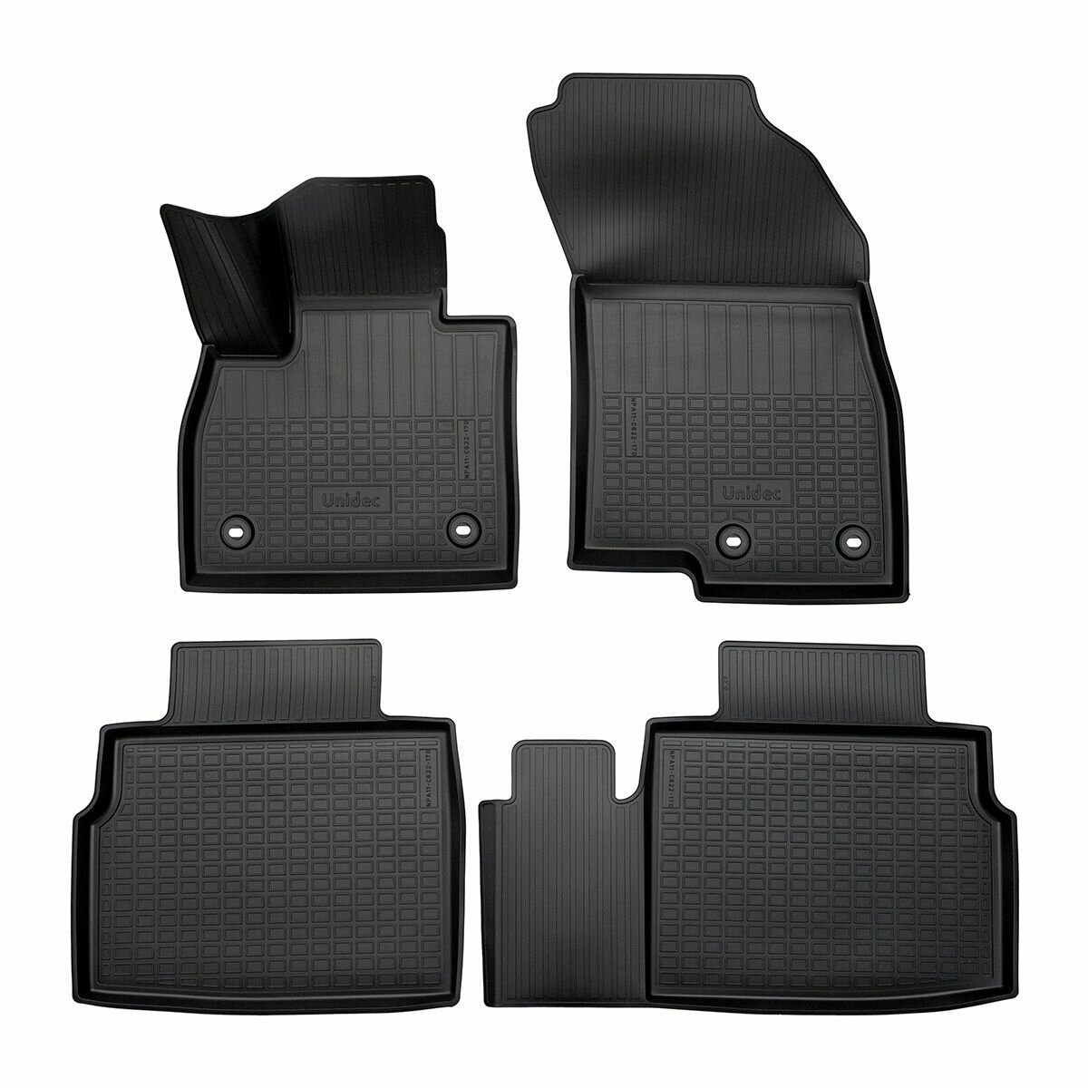 Ковры в салон Norplast для OMODA C7 2024-, Черный, арт. NPA11-C622-170