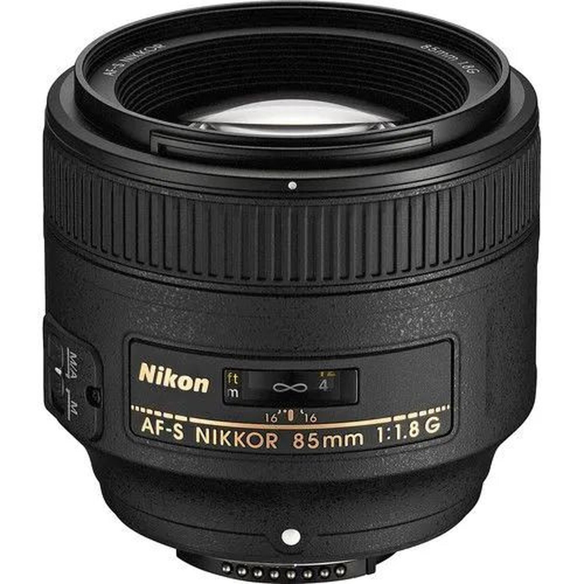 Объектив Nikon AF-S NIKKOR 85mm f/1.8G, автофокус, ультразвуковой мотор, черный