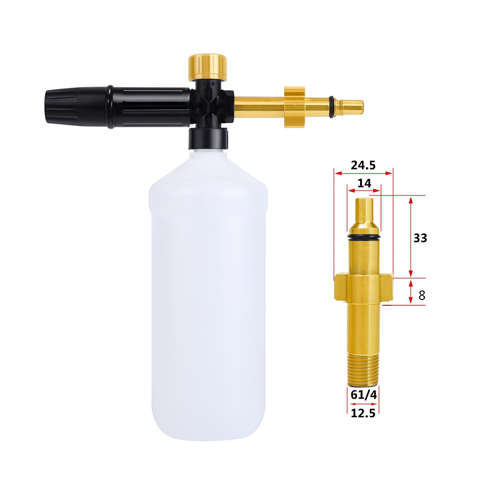 Пенная насадка на мойку Интерскол с 2014-2017 года (interskol)