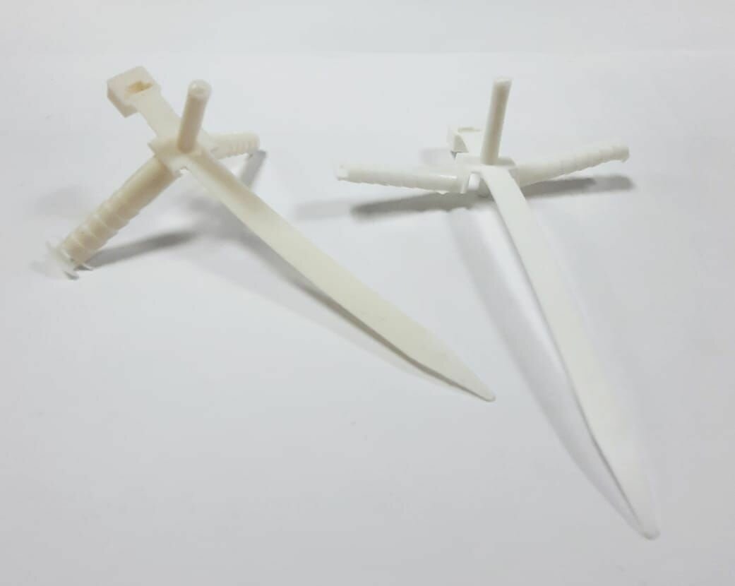 Дюбель-застёжка МастерБолтиков ТМ8, нейлон, пластик, упаковка 10 шт