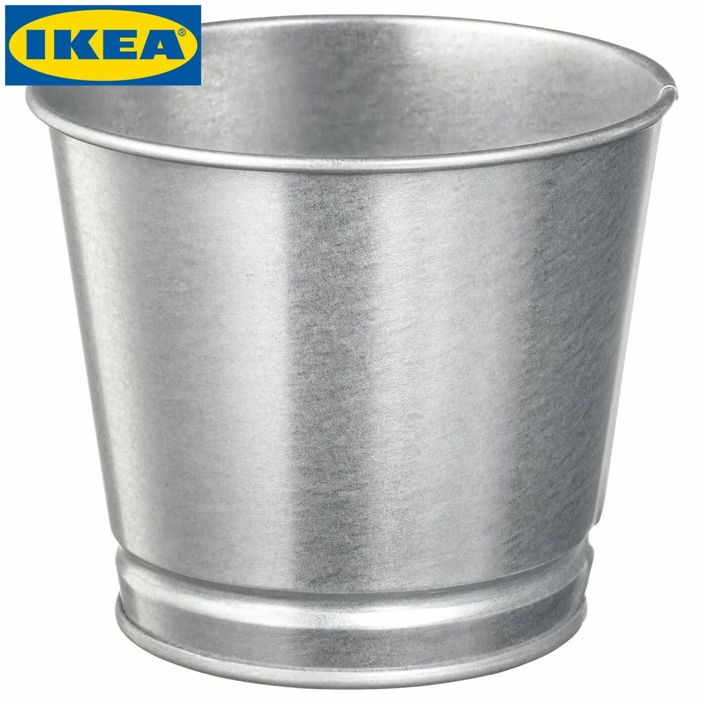 IKEA BINTJE декоративный горшок для цветов с гальваническим покрытием, 9 см