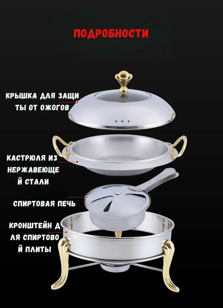 Мармит С подогревом, 1 шт — фото 1