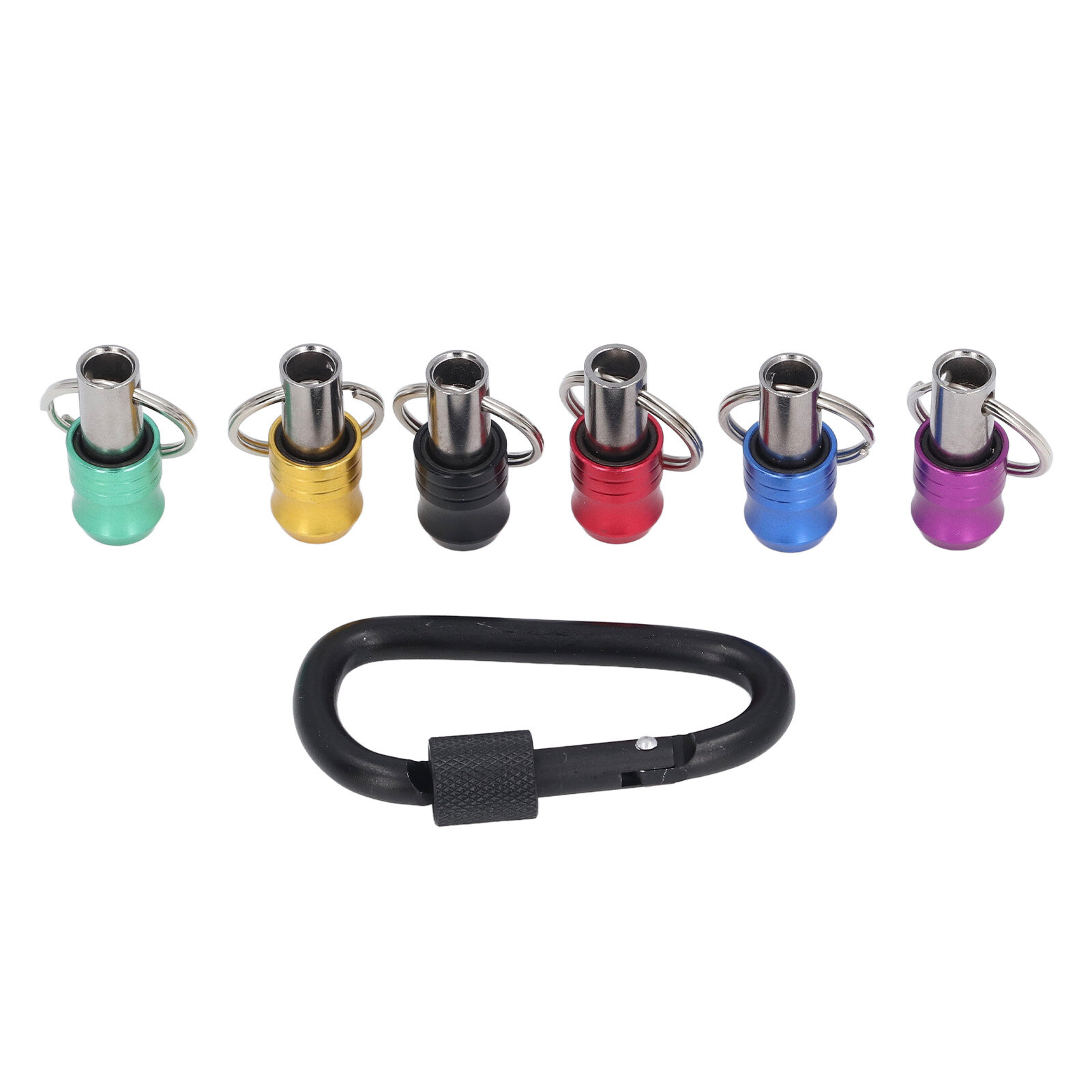 Держатель для ударной дрели, брелок, держатель для отвертки 6 в 1, цветной удлинитель, комбинация головок