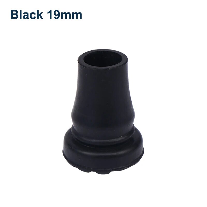 Мягкие резиновые наконечники для костылей MceHKF 16/19 мм 19mm Black