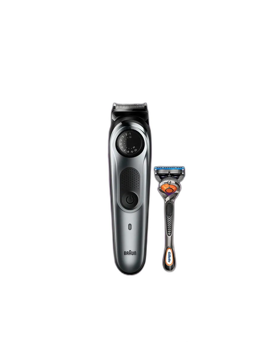 Триммер для бороды с насадками BT7220 + Бритва Gillette