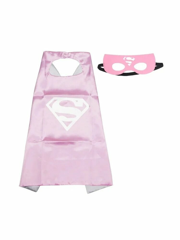 Красочный плащ супергероя marvel с маской для детей и взрослых с капитаном america спайдермен и розовым суперменом