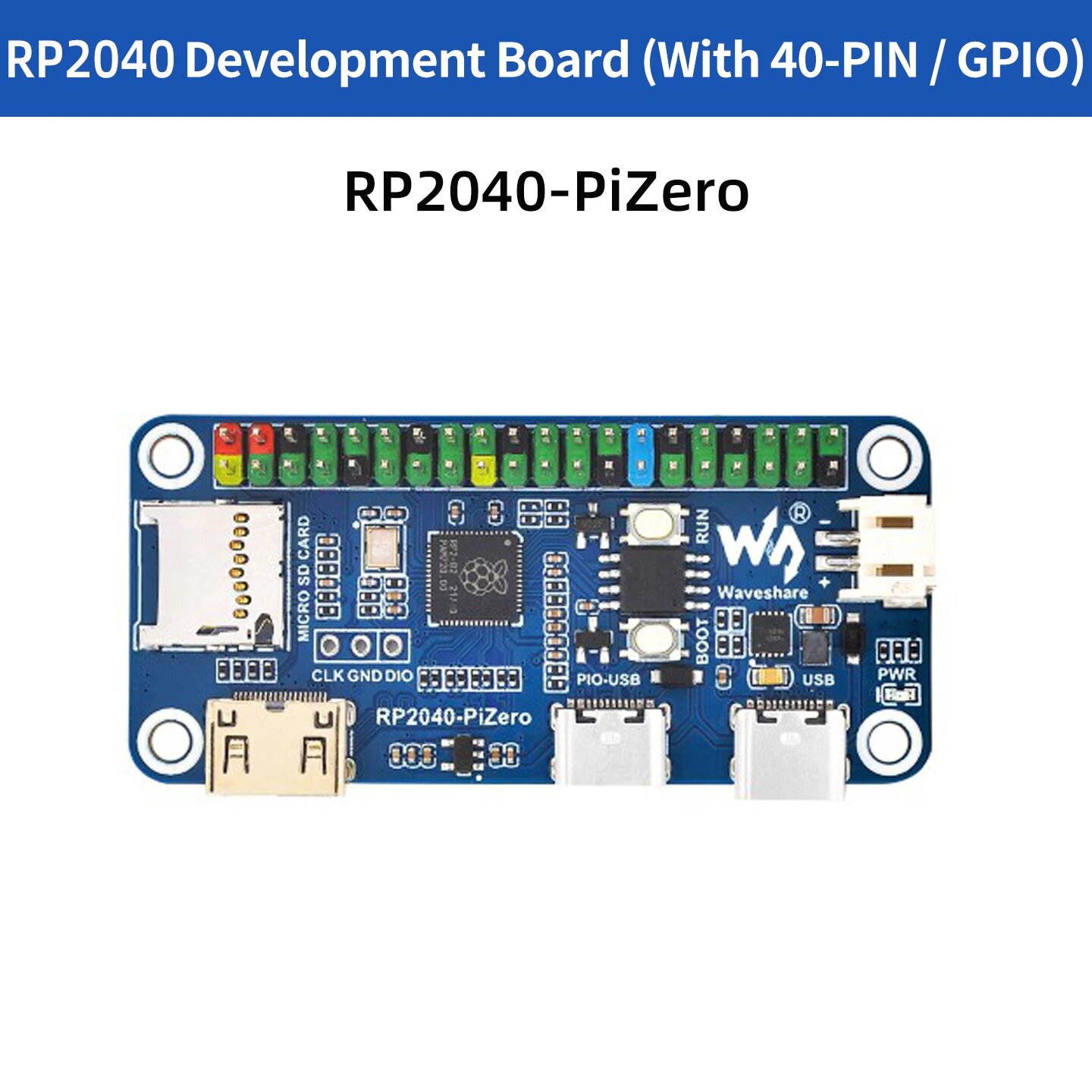 Waveshare RP2040-Zero плата разработки RP2040 PiZero