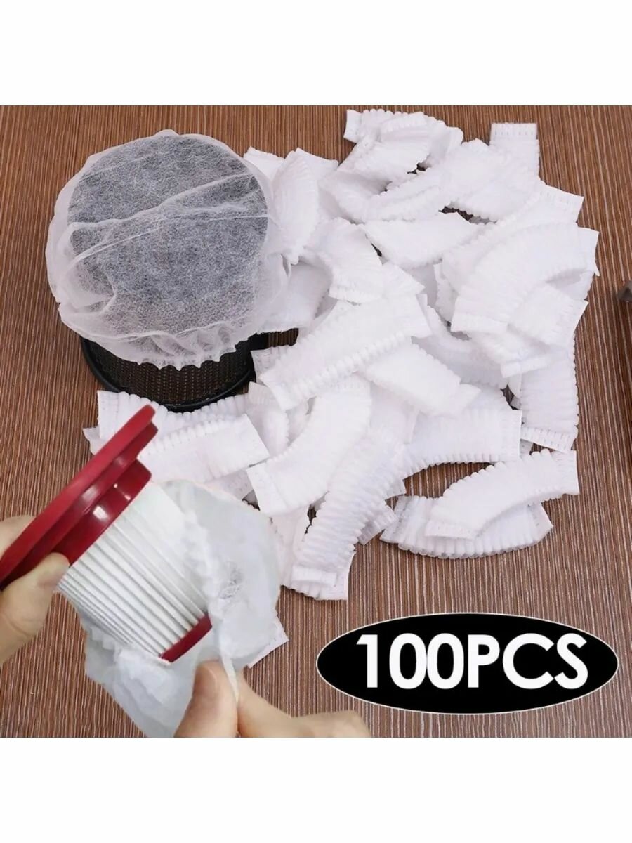 Одноразовый универсальный фильтр для пылесоса 100pcs