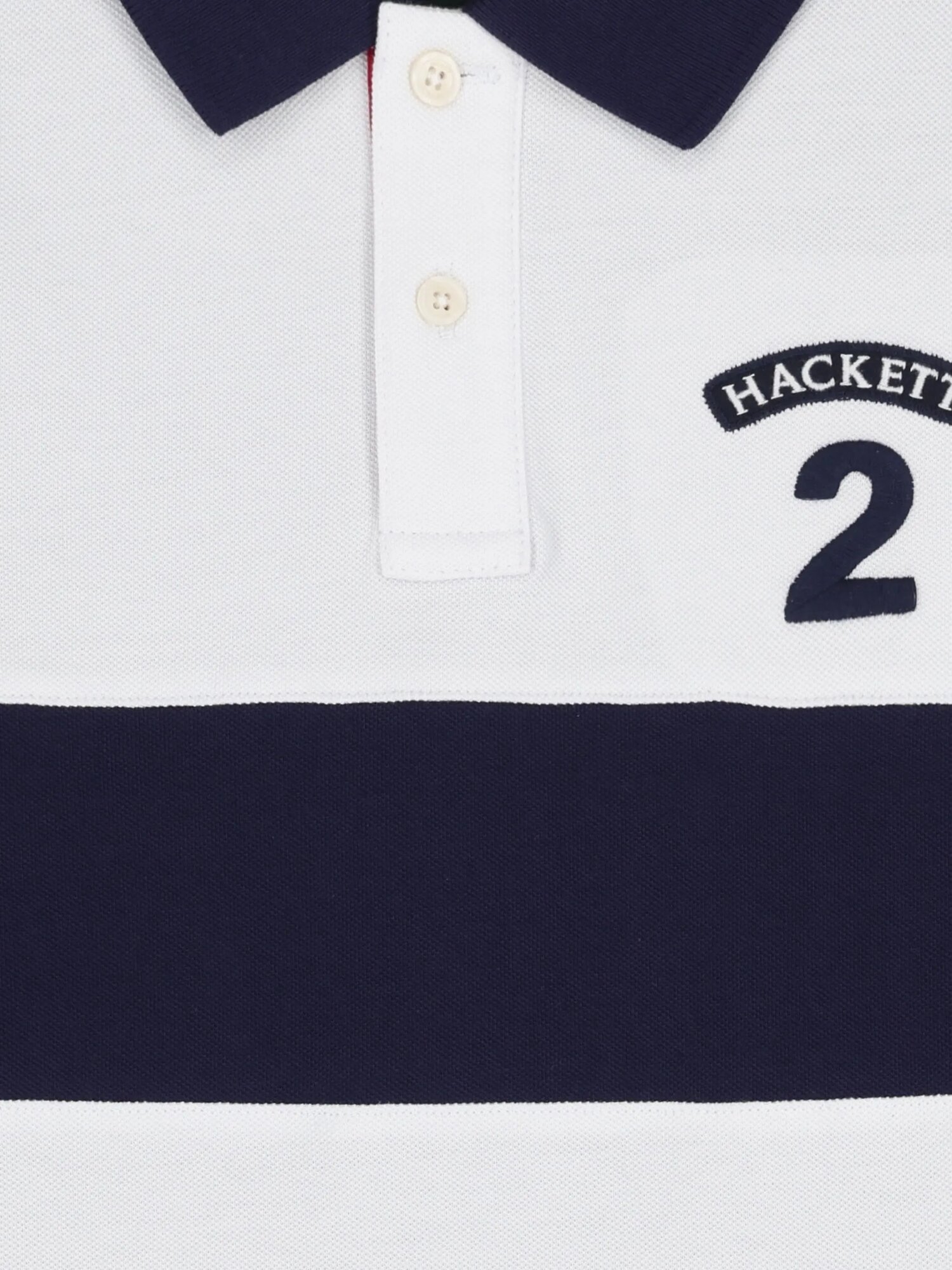 Рубашка HACKETT London, размер 16 лет, бежевый/белый — фото 1