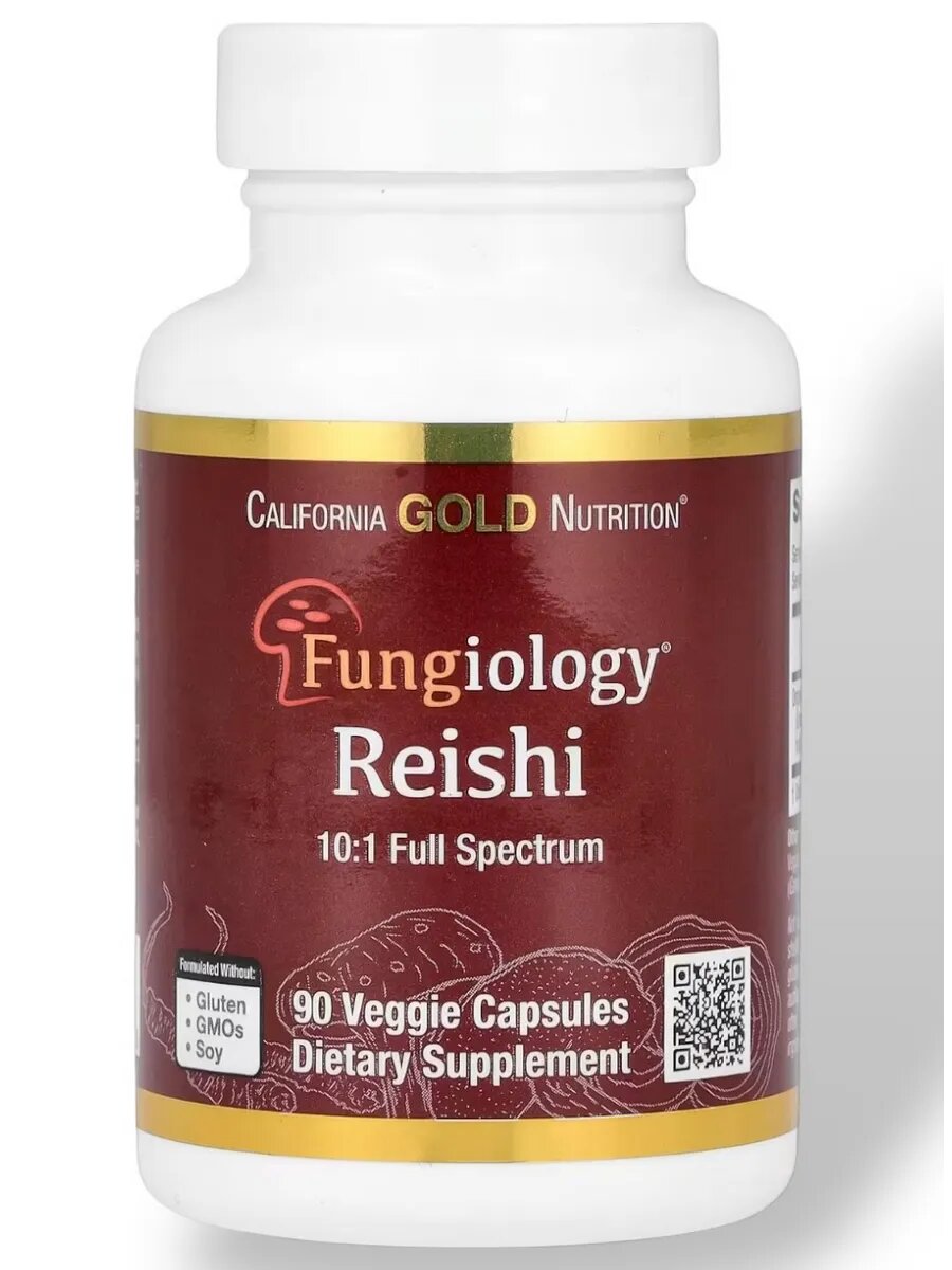 California Gold Nutrition, рейши (Ganoderma lucidum)