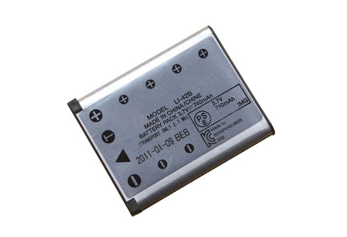 Аккумуляторная батарея MyPads 710mAh LI-42B / LI-40C / LI-40B для фотоаппарата Olympus D-770/VG-165/VG-180/X-560WP