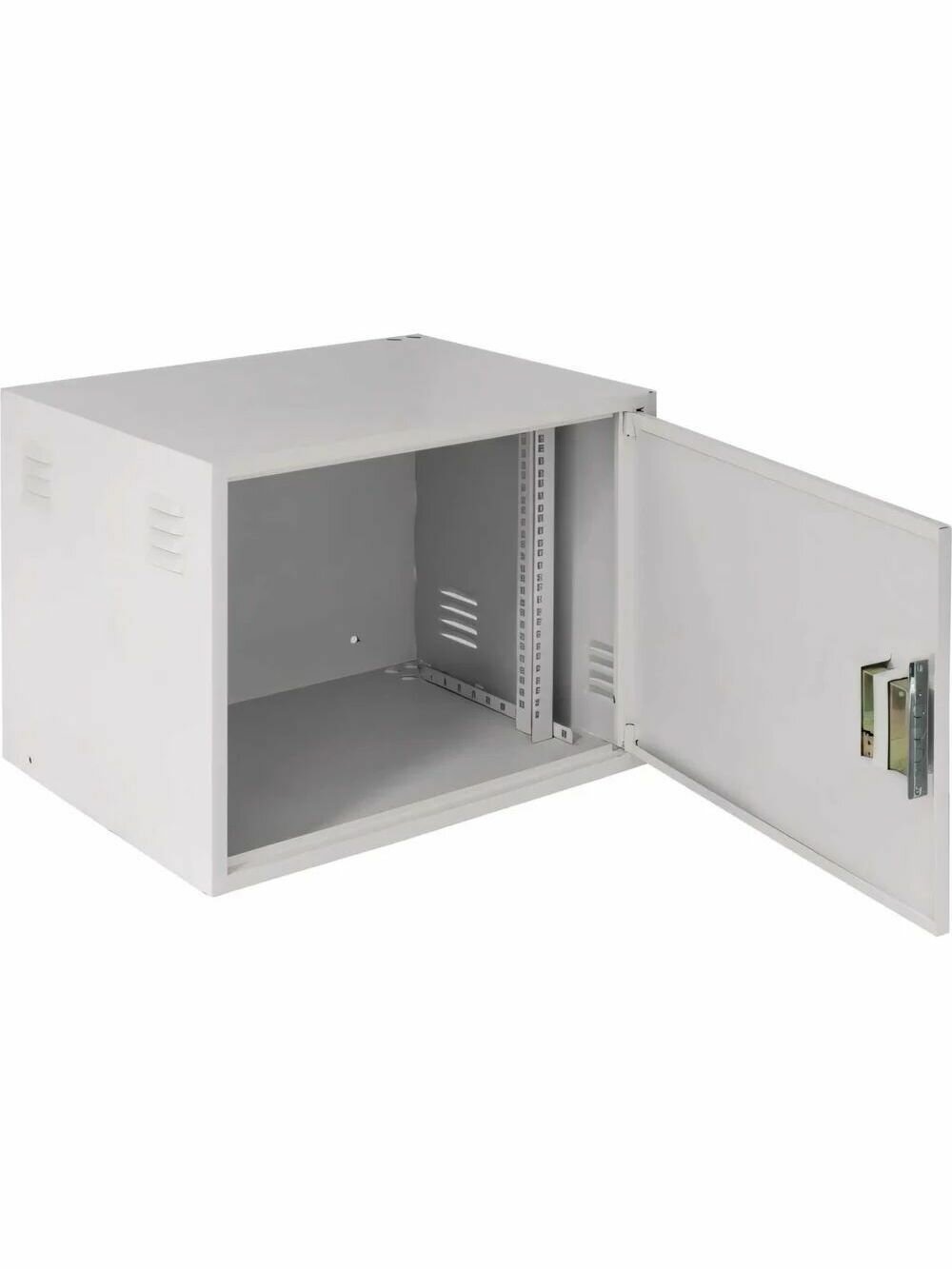 Настенный антивандальный шкаф 9U серый NETLAN EC-WS-096045-GY