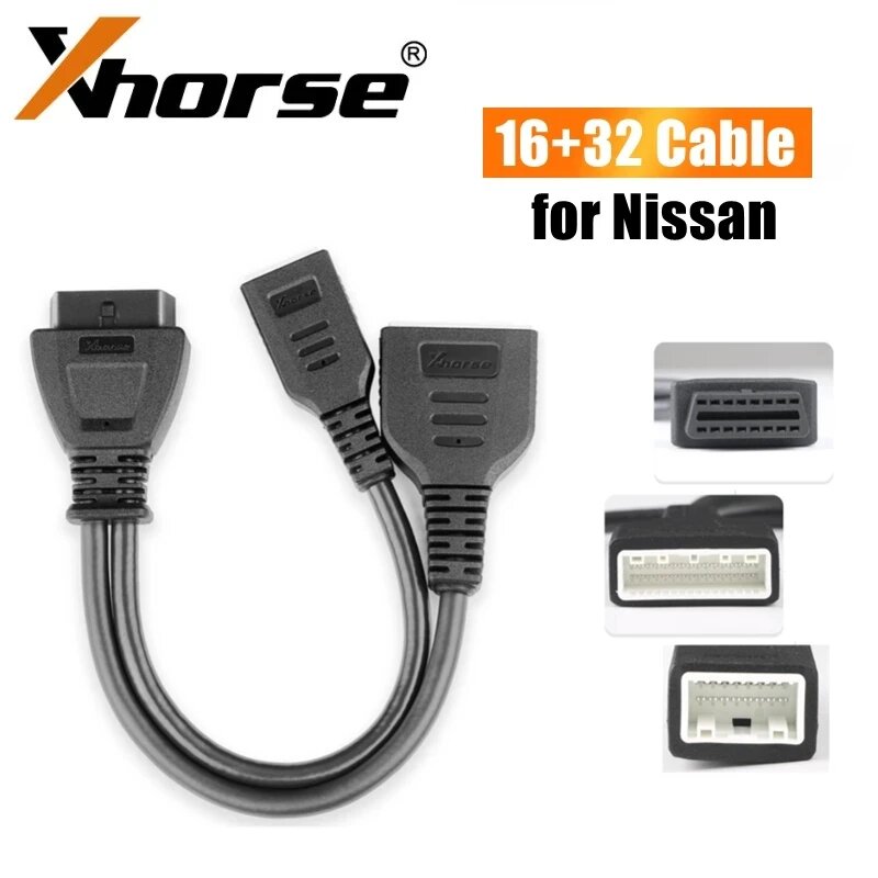 Xhorse 16+32 Кабель для Nissan, оригинальный