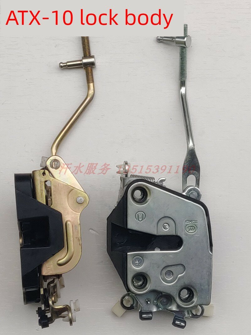 Замок двери кабины для пятизвездочного дизельного трицикла ATX Yuxiang, версия B: внешняя ручка, внутренняя защелка