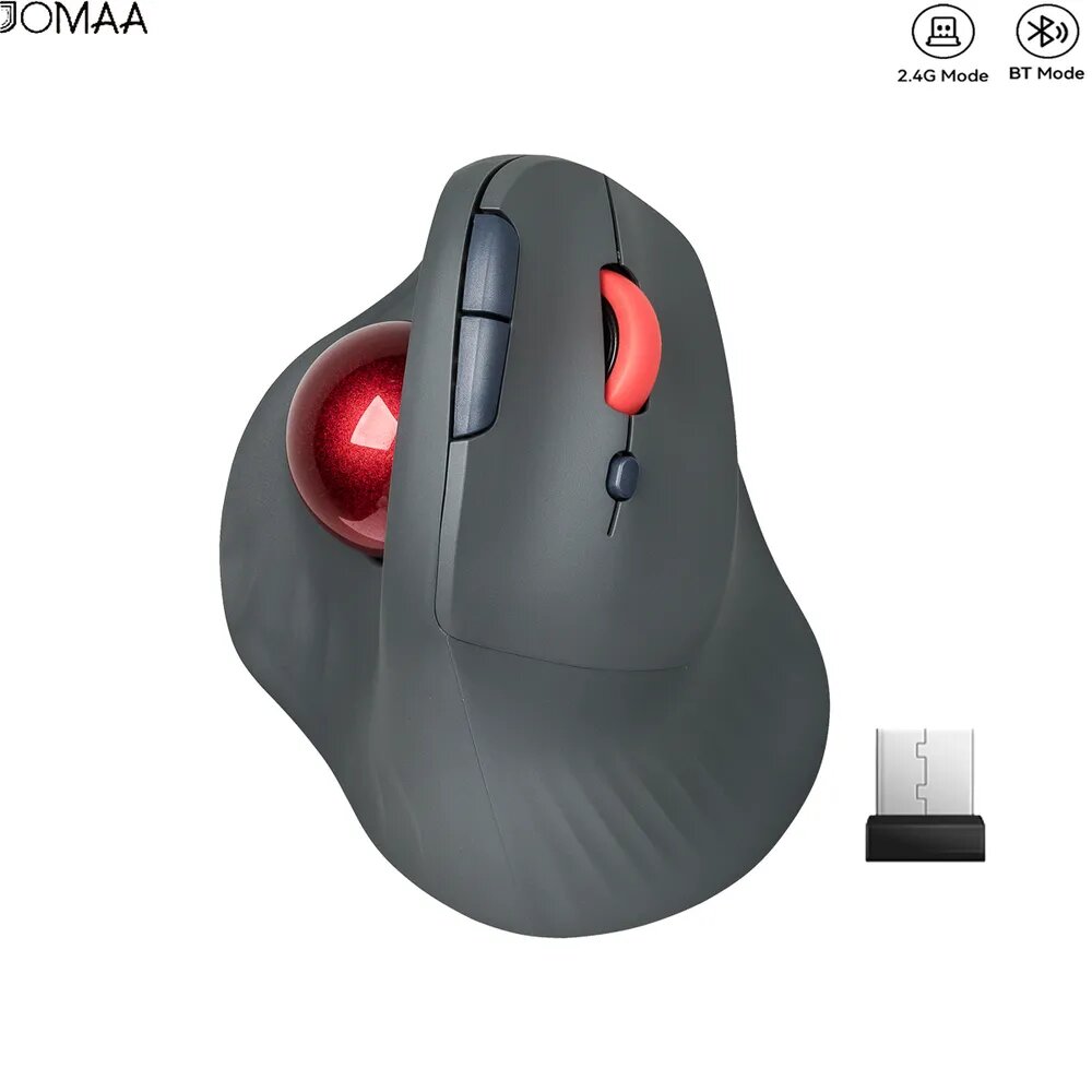 JOMAA Мышь беспроводная CP1266, черный матовый