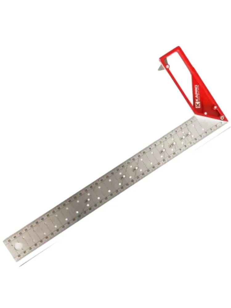 Линейка/угольник строительный 400мм х 40мм, Металл