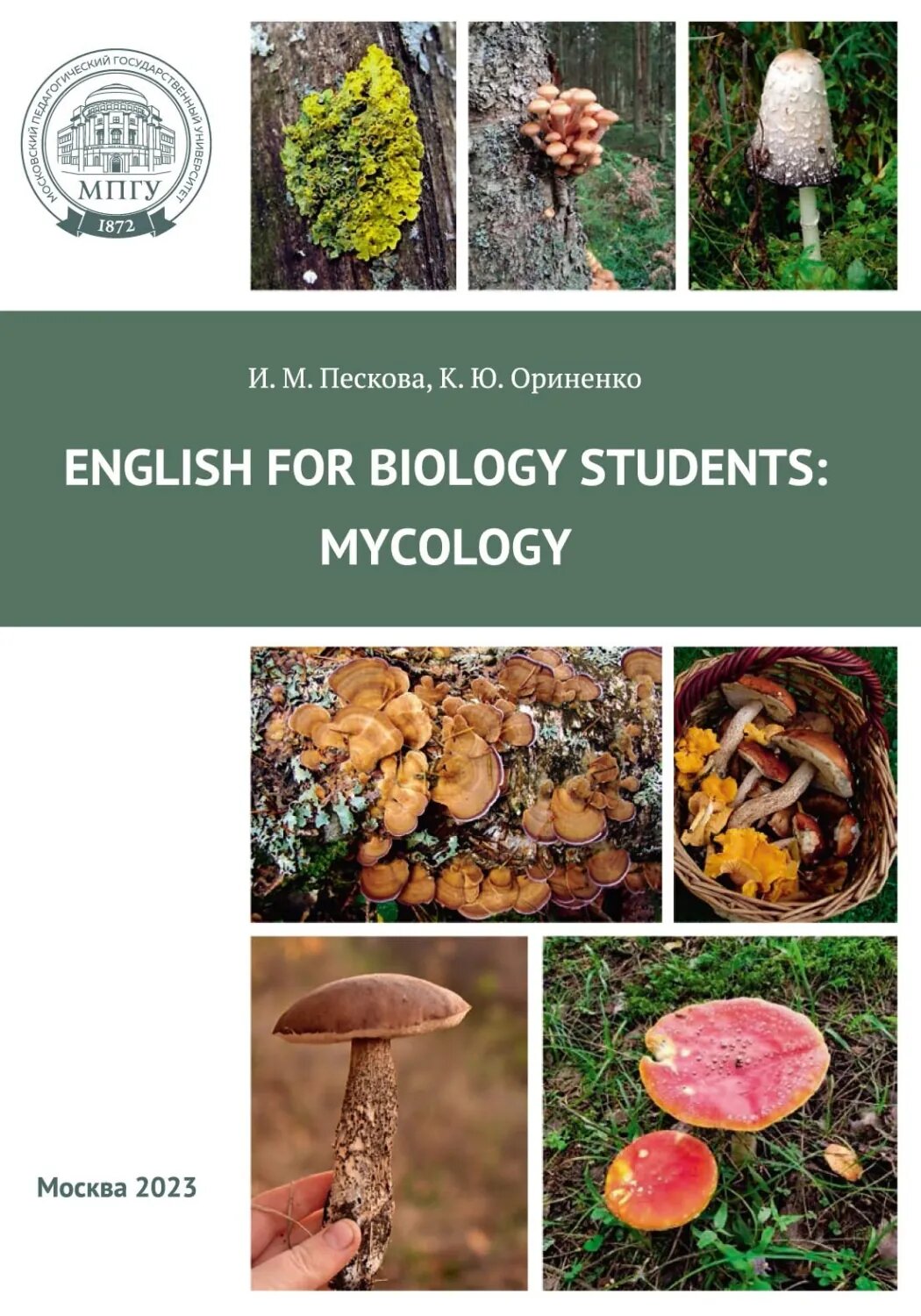Английский для студентов-биологов: микология = English for biology students: Mycology [Цифровая книга]