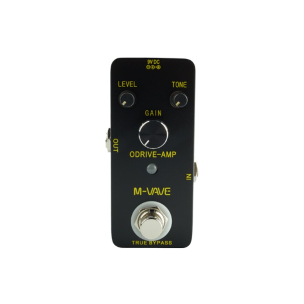 Педаль тюнер для электрогитары M-VAVE Overdrive-AMP