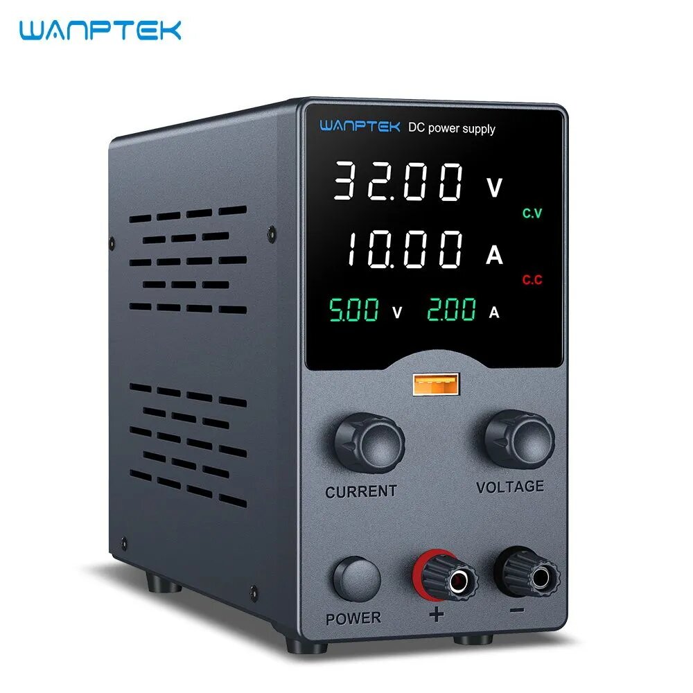 Лабораторный источник питания wanptek GA3010H 0-32B 0-10A Минималистский