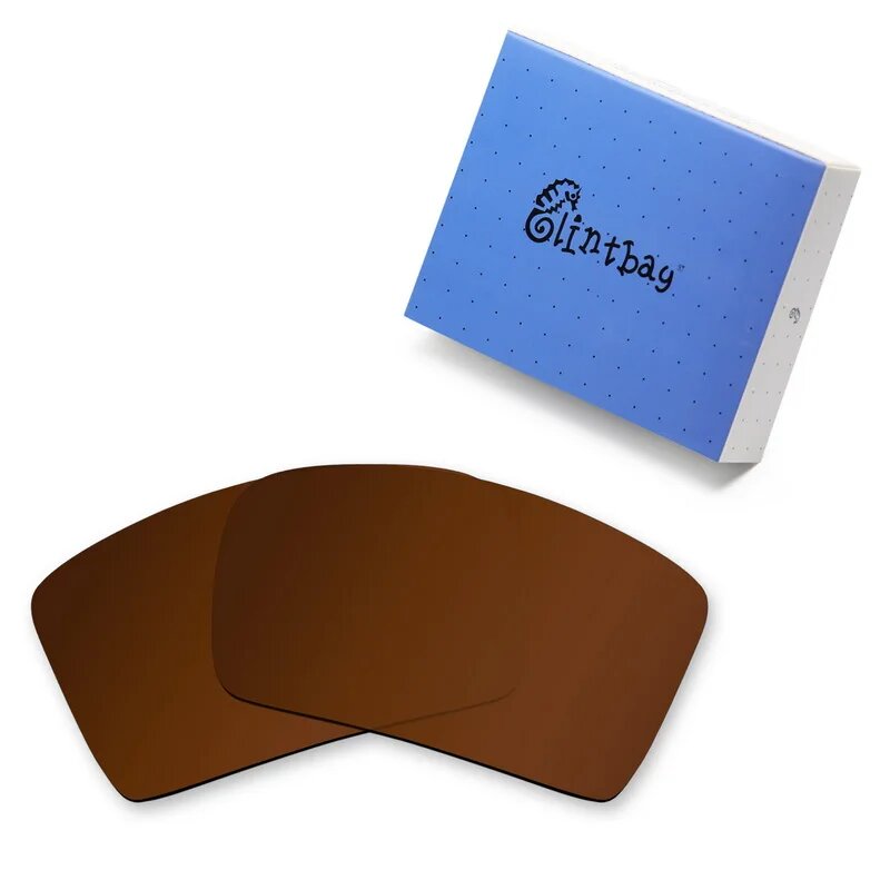Сменные поляризационные линзы Glintbay для Oakley Eyepatch 2 Bronze Brown