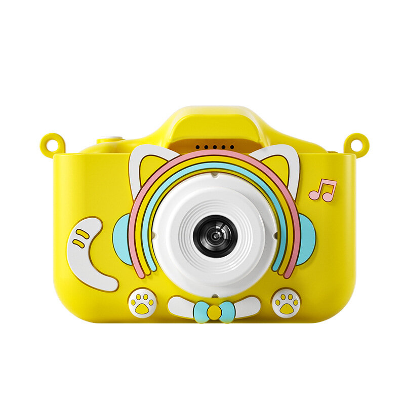 Детская камера HD, игрушка, может фотографировать и печатать, подарок на день рождения для девочек, цифровая камера для детей, видеозапись для студентов