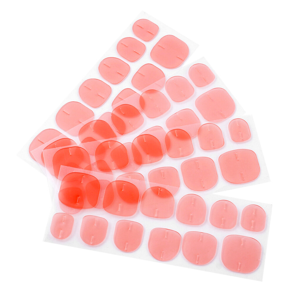Клей Для Ногтей: 48 Двусторонних Стикеров Легкое Нанесение Безопасный Клей - Идеальная Посадка Натуральные Ногти For Свадьба Вечеринка Домашний Маникюр
