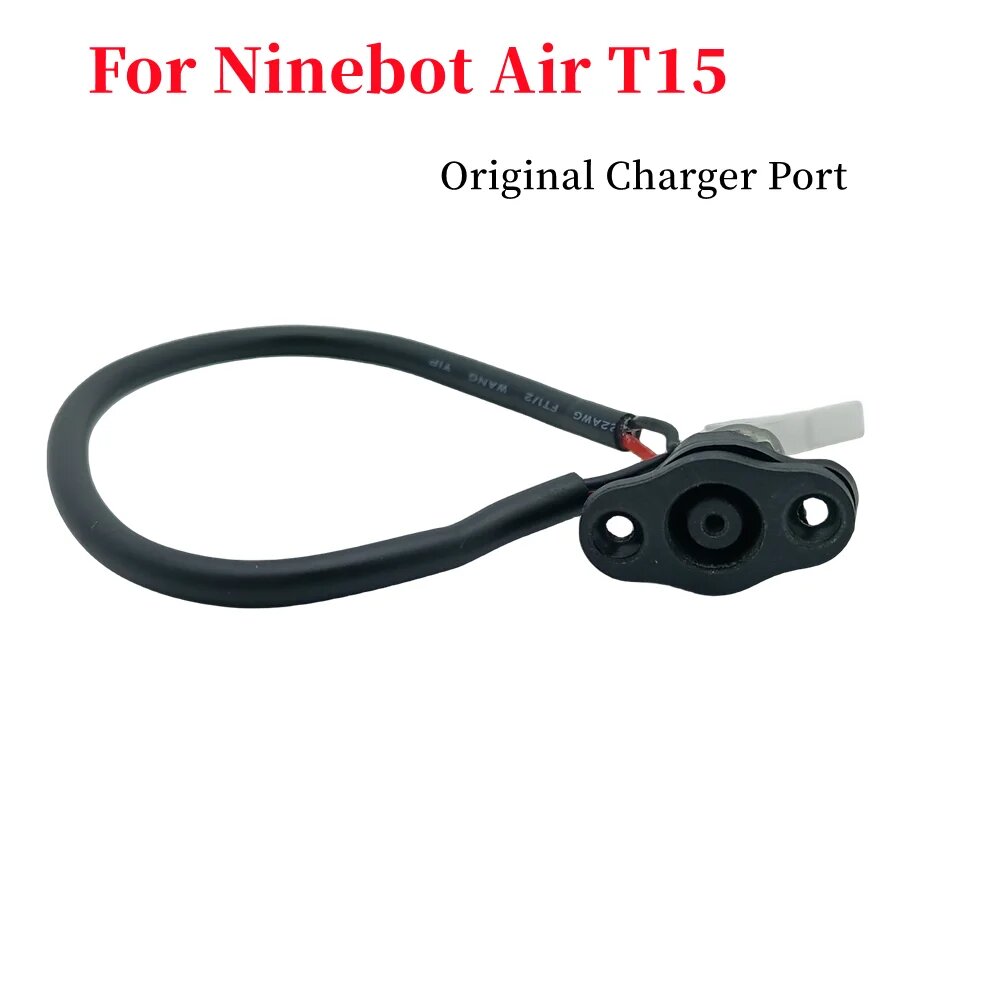 Оригинальный порт зарядного устройства для Ninebot Air T15, сменные аксессуары для порта зарядного устройства для электрического скутера