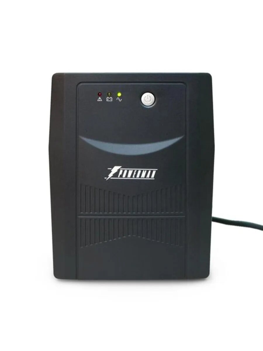 ИБП Powerman Back Pro Plus 1500, интерактивный, 1500 VA, 900 W, USB, чёрный