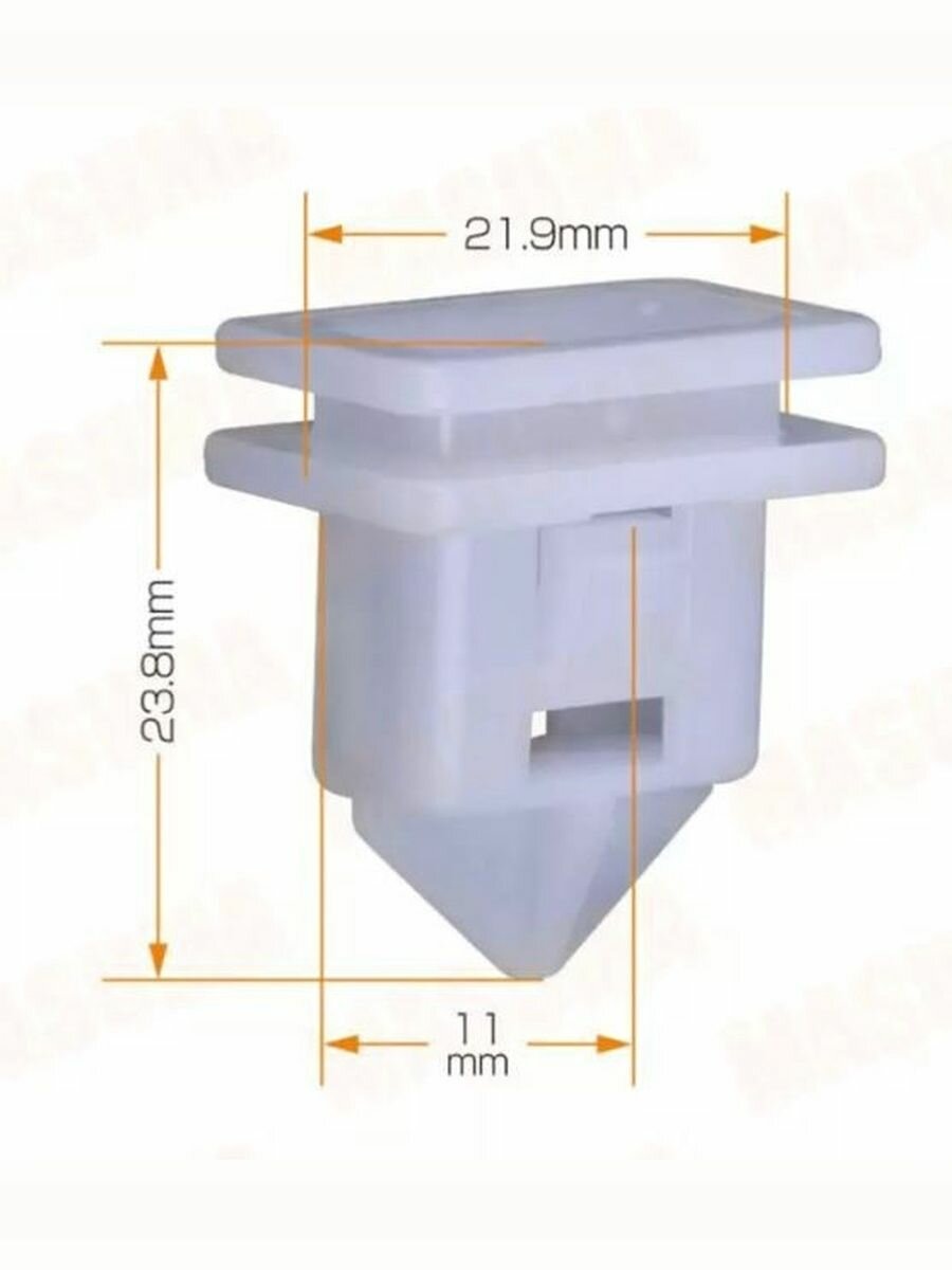 Клипса автомобильная MASUMA (Volvo) 5 шт. OEM 31214496