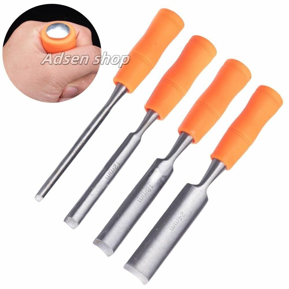 OZ-LNDS 1 шт. Резьбовая стамеска по дереву, полукруглая, 6-24 мм, ремесленная стамеска