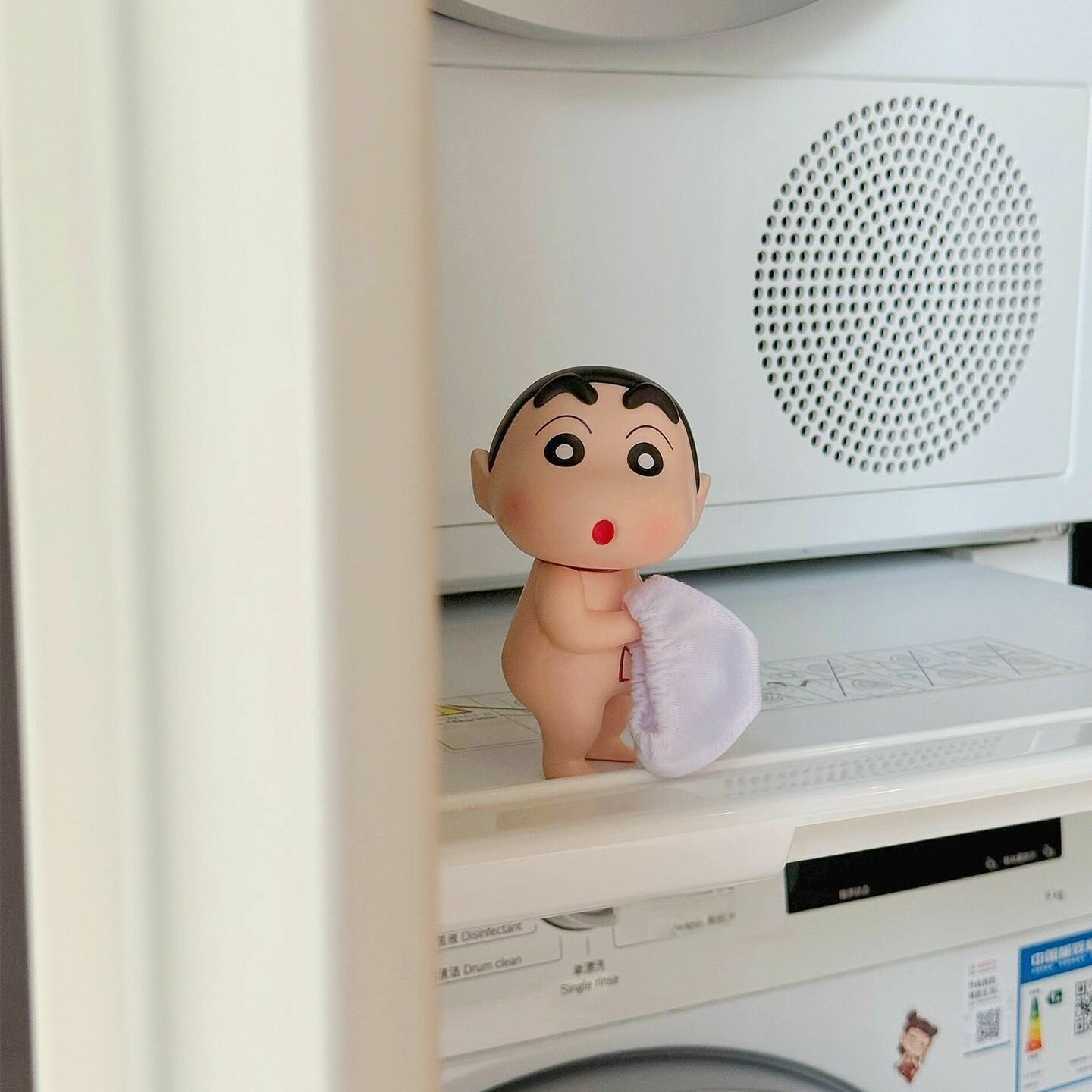 Купальная фигурка Шин-чана, шапочка для душа, нижнее белье, фигурка, милая игрушка в коробке, подарок, украшение для рабочего стола, аксессуар для автомобиля.