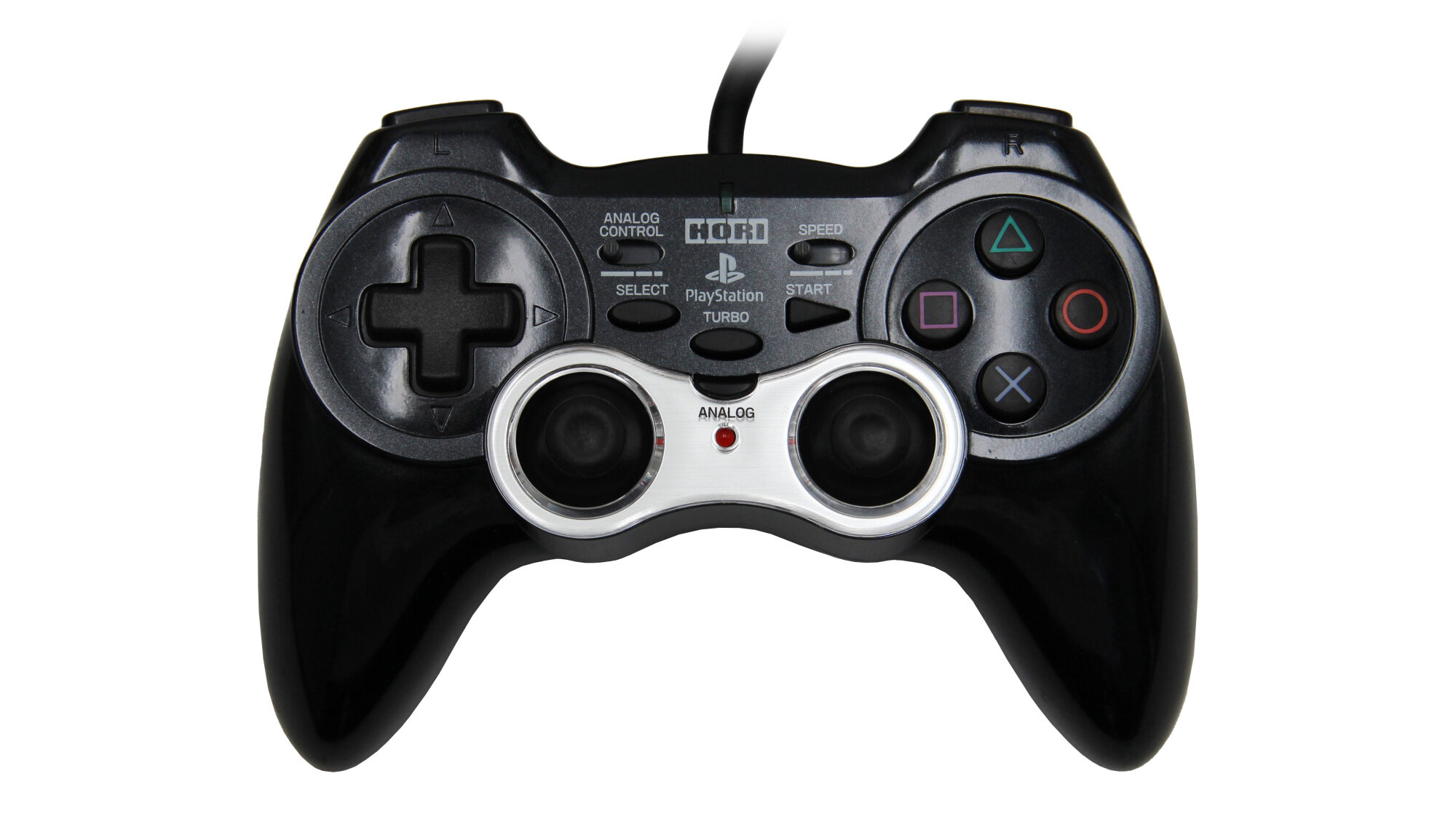 Геймпад проводной Hori Analog Sindou Pad 2 Turbo для PlayStation 2