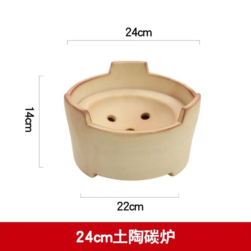 Чайная печь с углем, старинная глиняная кастрюля, суповая кастрюля, огневая печь, барбекю, угольная печь, суповая кастрюля, маленький хот-пот