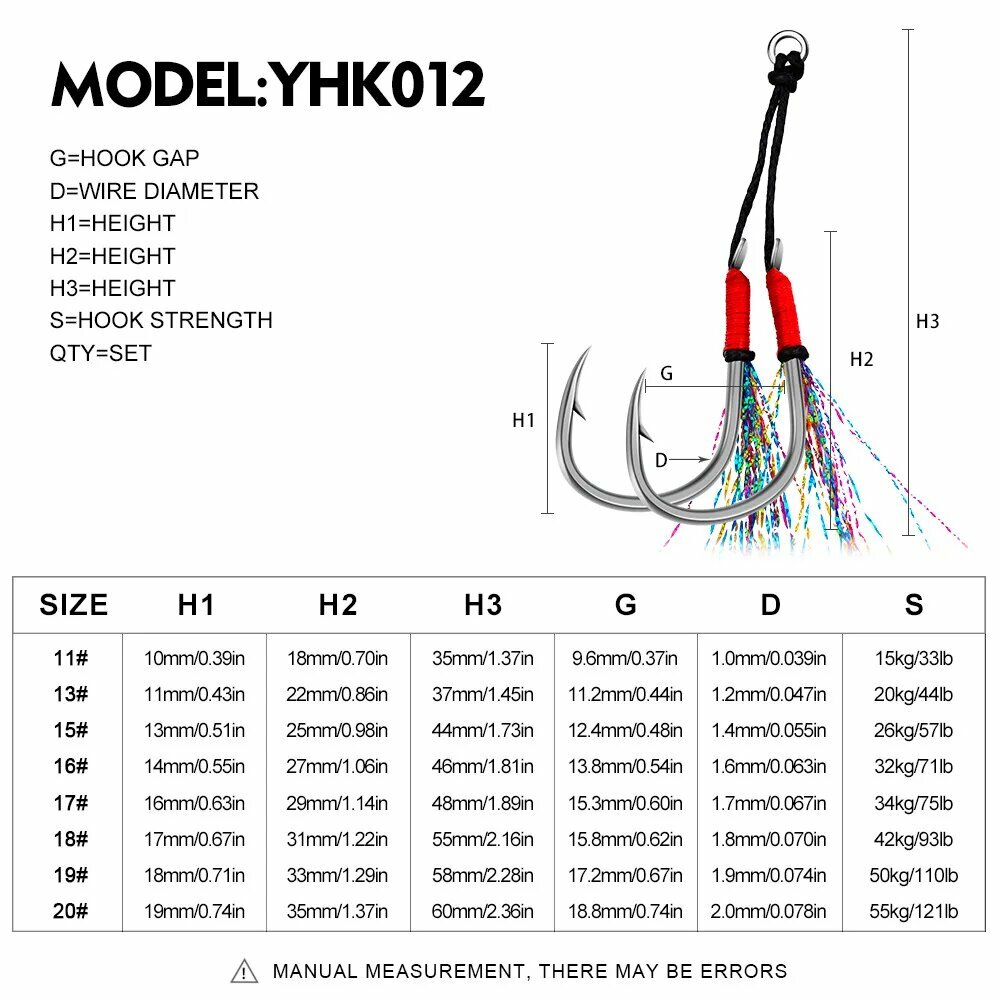 PRO BEROS Крючки для нахлыста 11#-20#