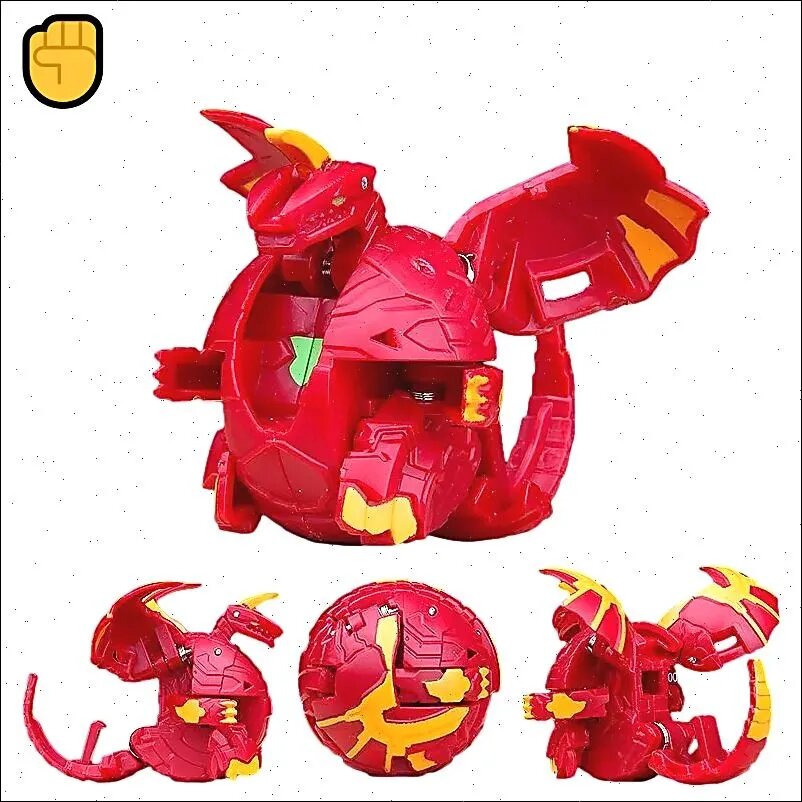 Bakugan Cubbo Новая детская игрушка-катапульта с мгновенной трансформацией/2023