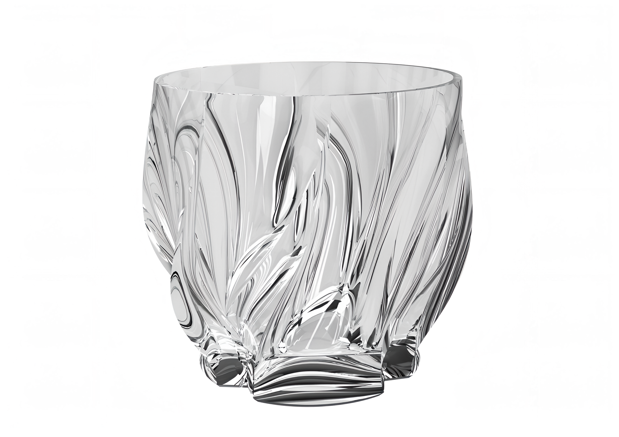 Стакан для виски "Bromelias", 350 мл (набор 6 шт.), хрусталь, Crystal Bohemia/ БПХ812