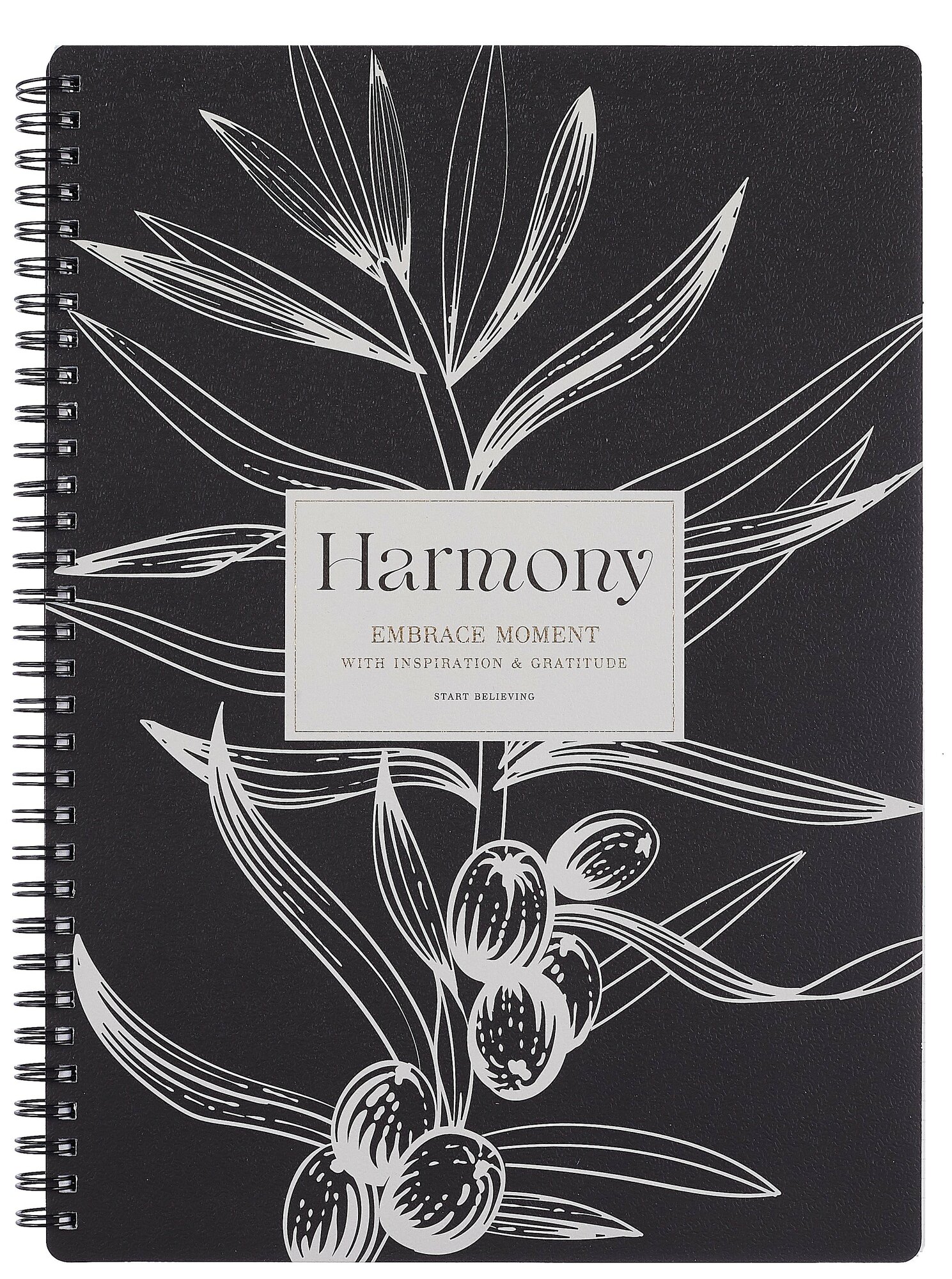 Тетрадь общая «Harmony. Ветка на черном», 96 листов в клетку, А4 - Be Smart