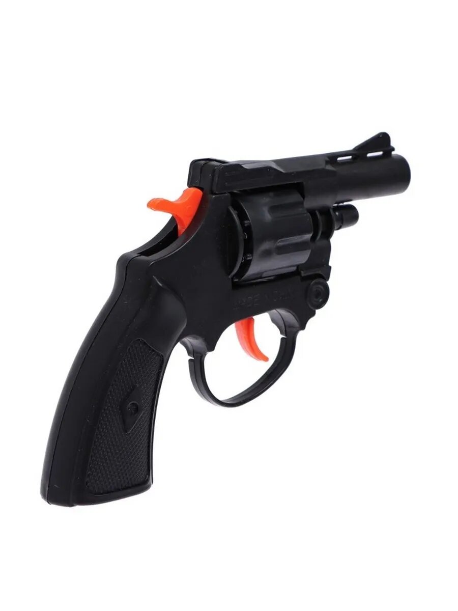 Игровой револьвер для детей с зарядом из 8 пистонов