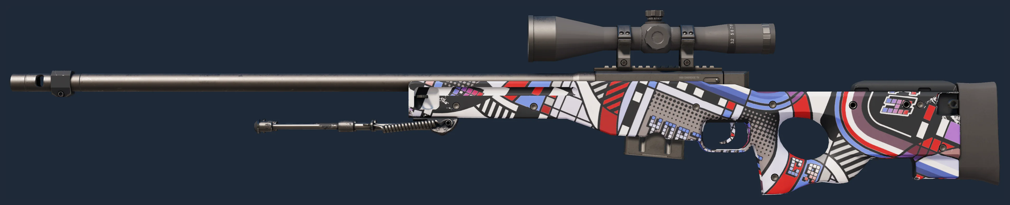 AWP | Поп-AWP (Поношенное) Скины CS2 с быстрой автовыдачей steam trade