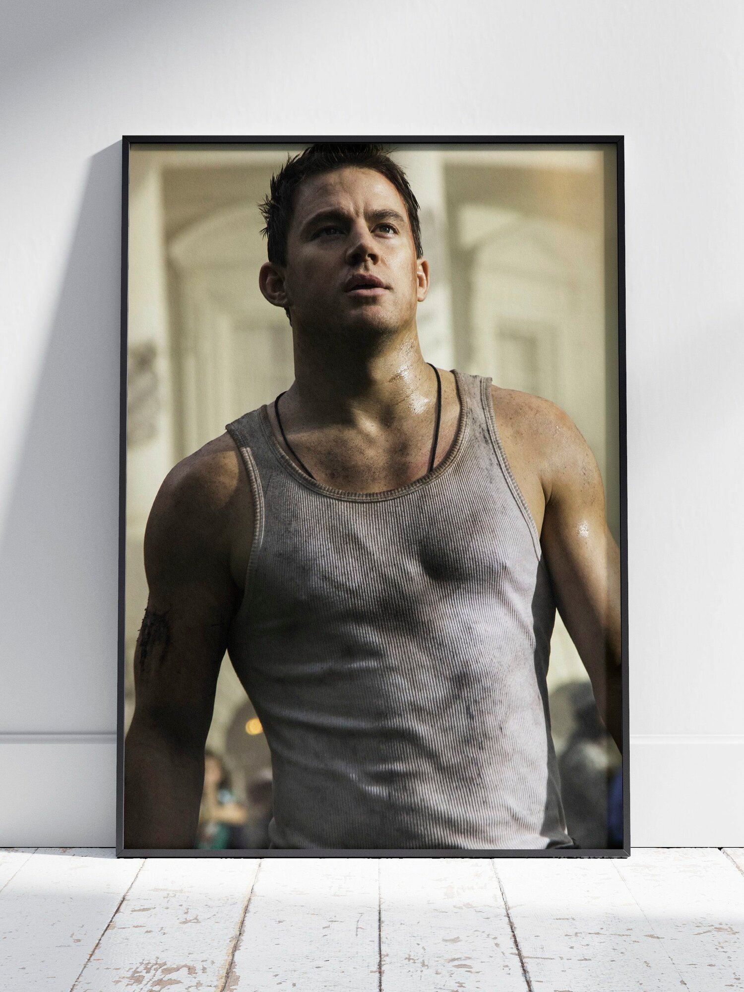 Плакат на стену для интерьера Ченнинг Татум (Channing Tatum 57) - Постер по актеру фильма, кино, сериала формата A4 (21x30 см)