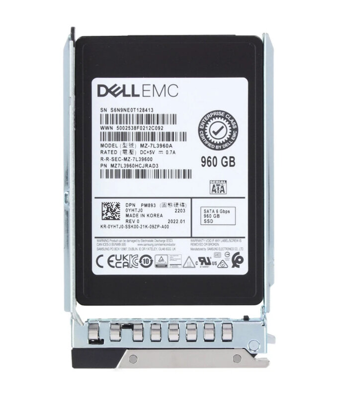 Жесткий диск Dell MZ7L3960HCJRAD3 960Gb SATAIII 2,5" SSD