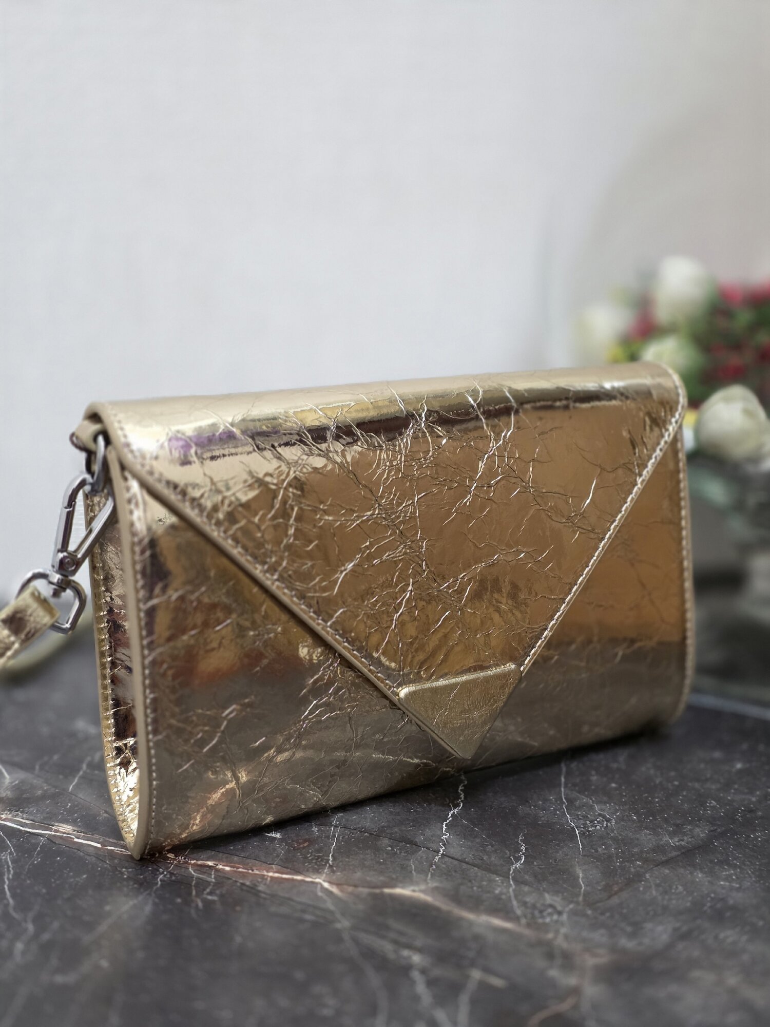 Сумка клатч Сумочка-клатч лакированная