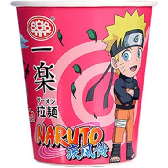 Лапша быстрого приготовления Naruto Рамен Stewed Veal со вкусом томленой телятины 60 г Китай стакан