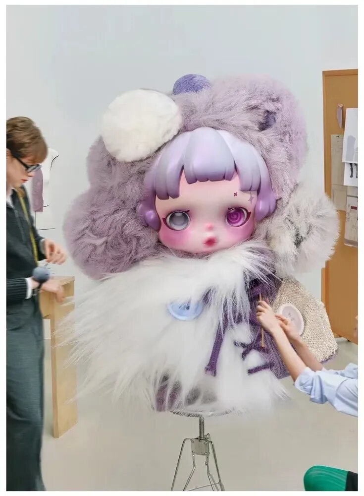 Коллекционная фигурка Слепая коробка POP MART SKULLPANDA You Found Me! Series Plush Doll Pendant
