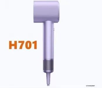 Фен для волос Mijia H701 High Speed Hair Dryer Negative lon 65 m/s 1600 Вт 110000 об/мин GSH701LXP 1600 Вт, скоростей 3, кол-во насадок 1, пурпурный