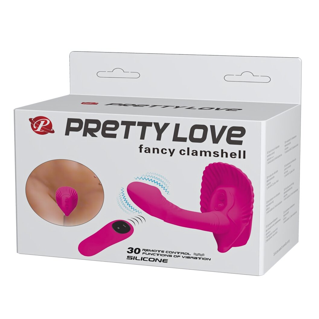 Вибратор для вагинальной стимуляции Pretty Love, силикон, розовый, с вибрацией